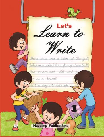 Let's Learn to Write Book - 1 | Navdeep Publications